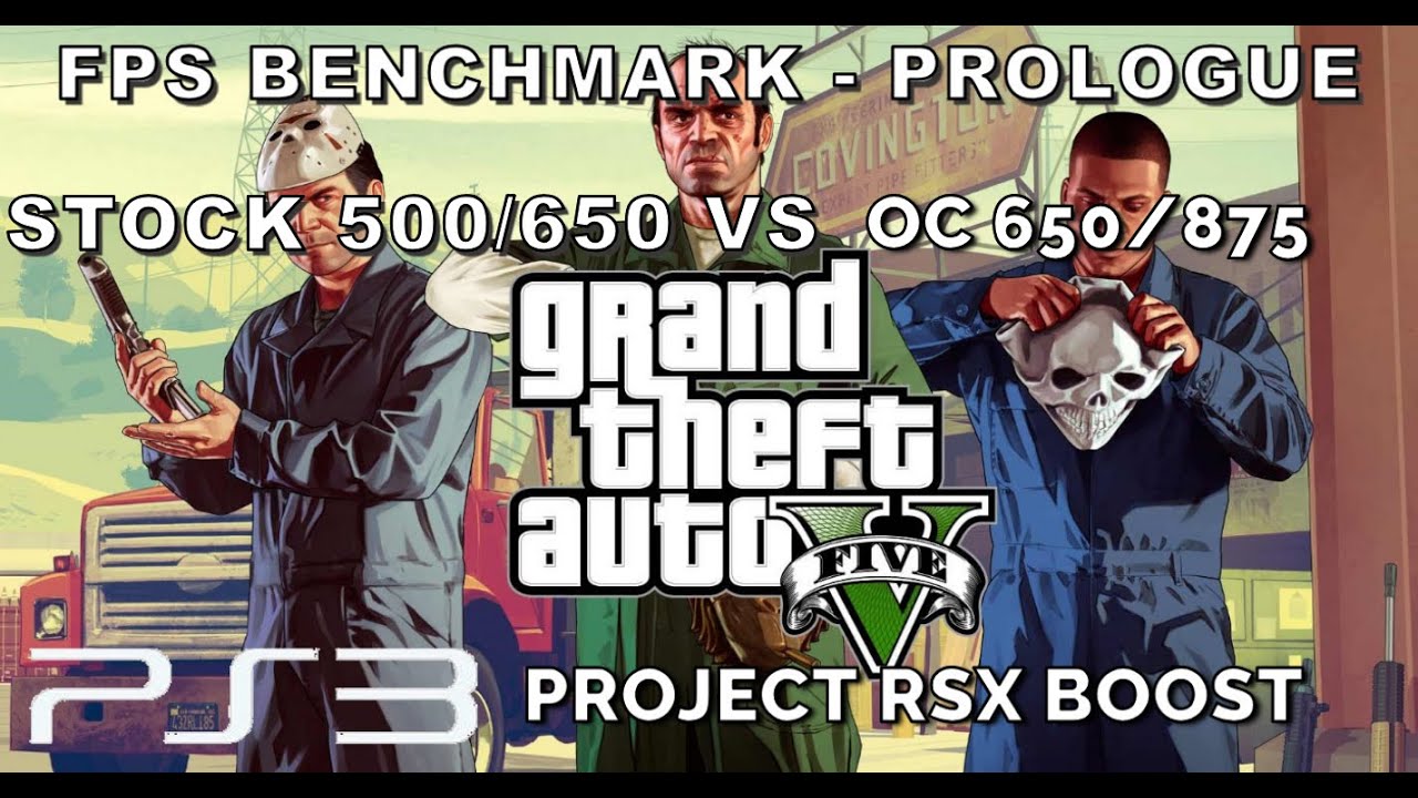 Grand Theft Auto 5 PS3 GPU Overclock 720p Framerate Test - Project RSX ...