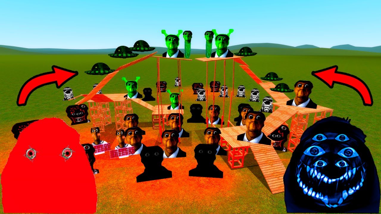 SCARY OBUNGA FAMILY HATE ME in Gmod - YouTube