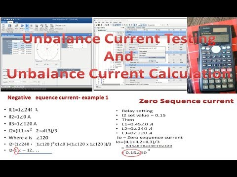 Motor Protection | Unbalance Protection Testing | and | Unbalance ...