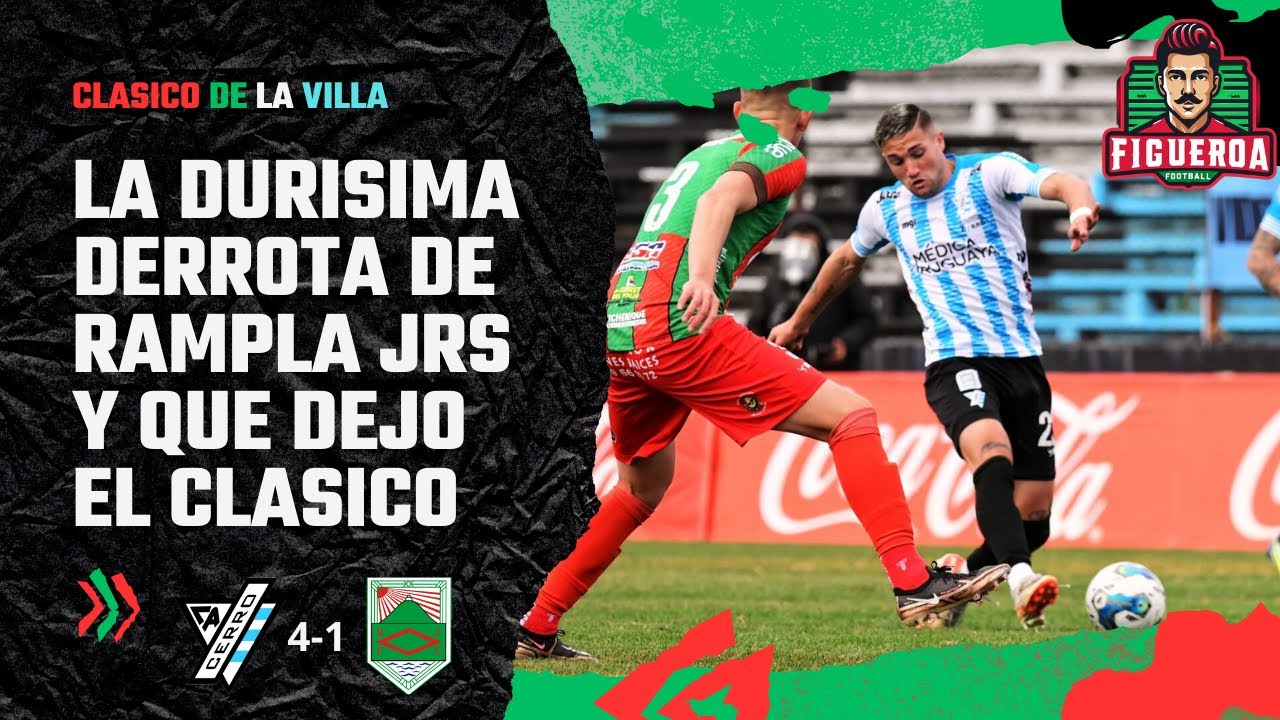 Rampla Juniors y su MALA racha CLASICA ¿HAY SOLUCION? CERRO 4-1 RAMPLA ...