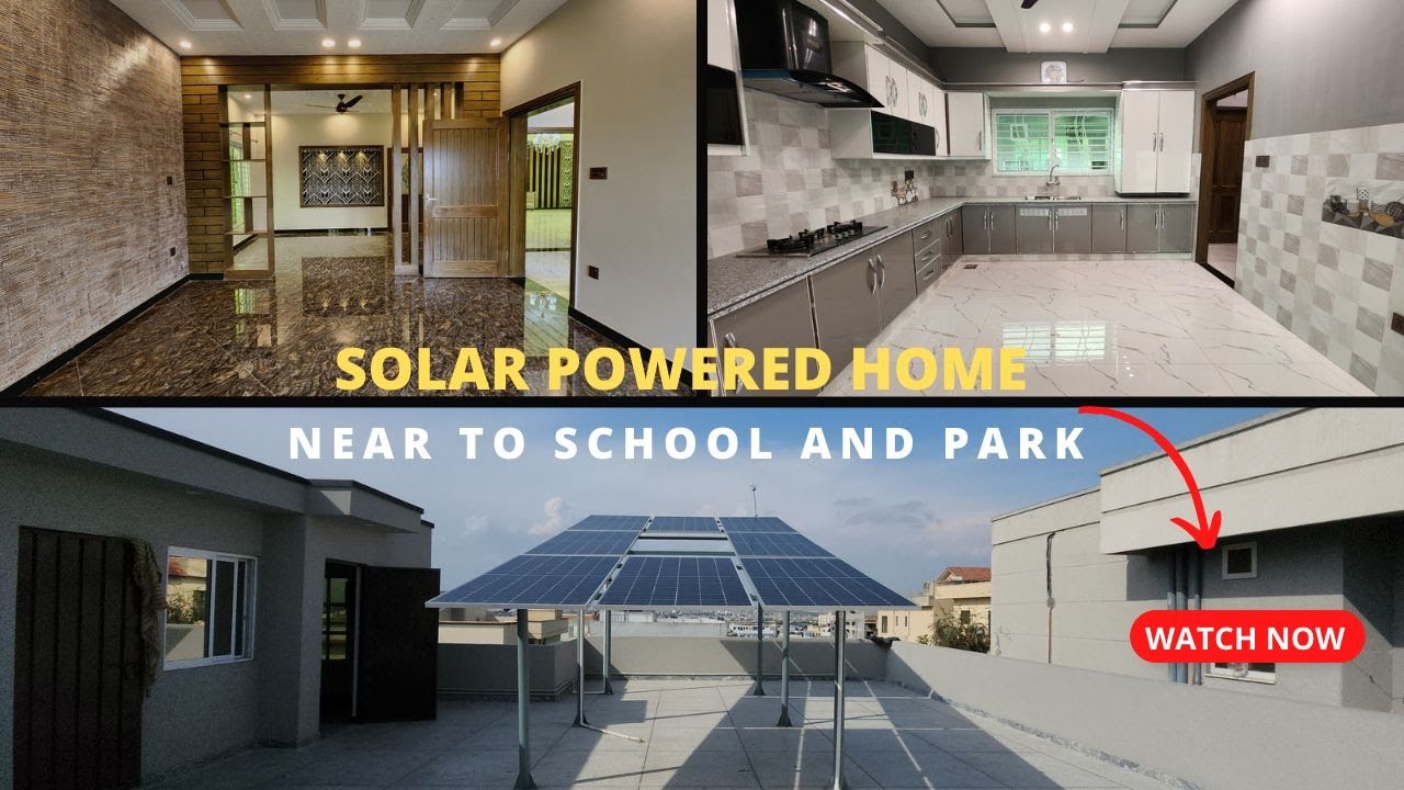 CLASSICAL HOME WITH ZERO ELECTRICITY BILL | 6 BEDROOM | DHA ISLAMABAD ...