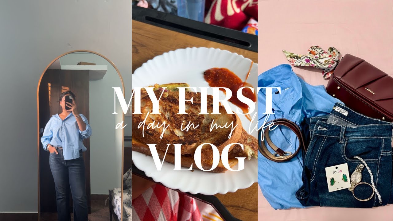 First YouTube Vlog | Day in my Life | Aesthetics | Cooking | Yapping 🎀 ...