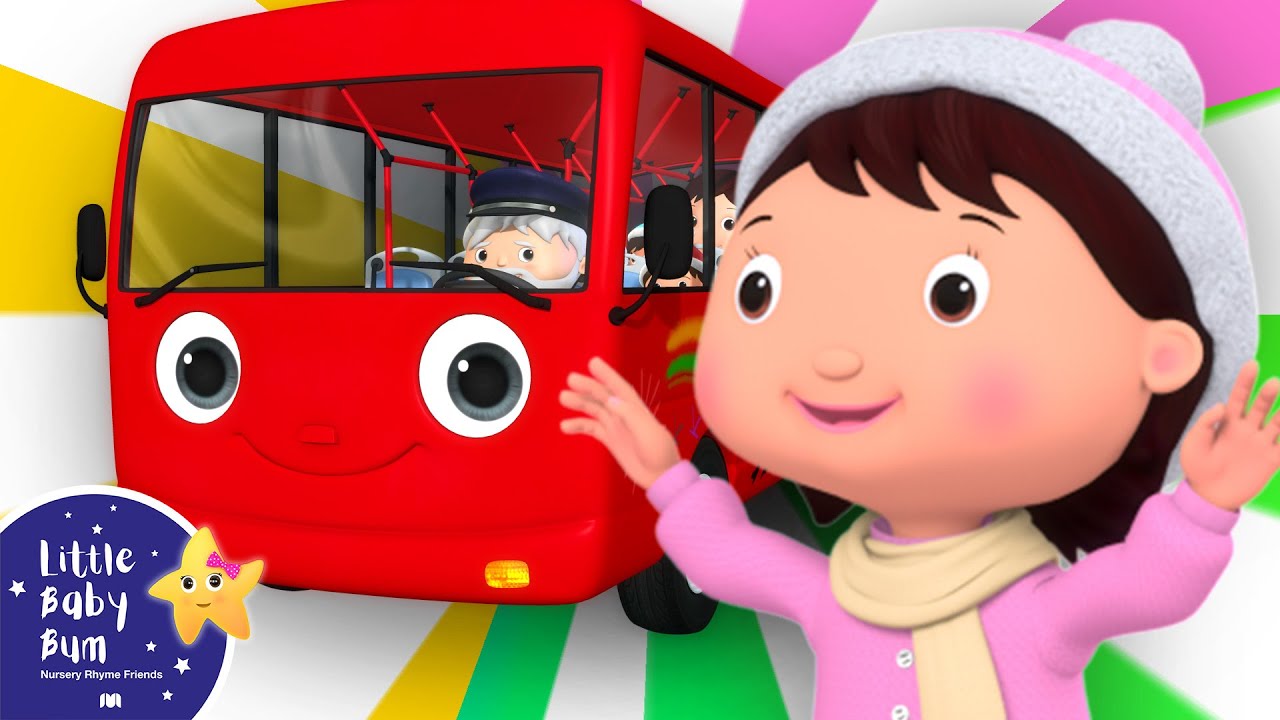 Wheels On The Bus & 5 Little Ducks On A Bus! | 🚌Wheels on the BUS Songs ...