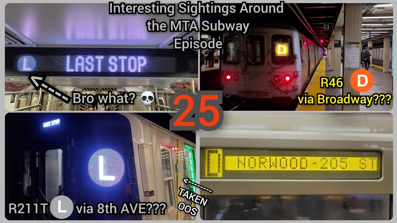 The R211T REALLY took an (L) - Interesting Sightings Around the MTA ...