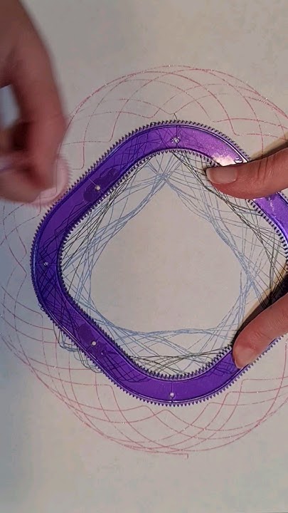 Multi Embedded Spirograph orbit if souls #art #spirograph #math Diamond Convex - YouTube