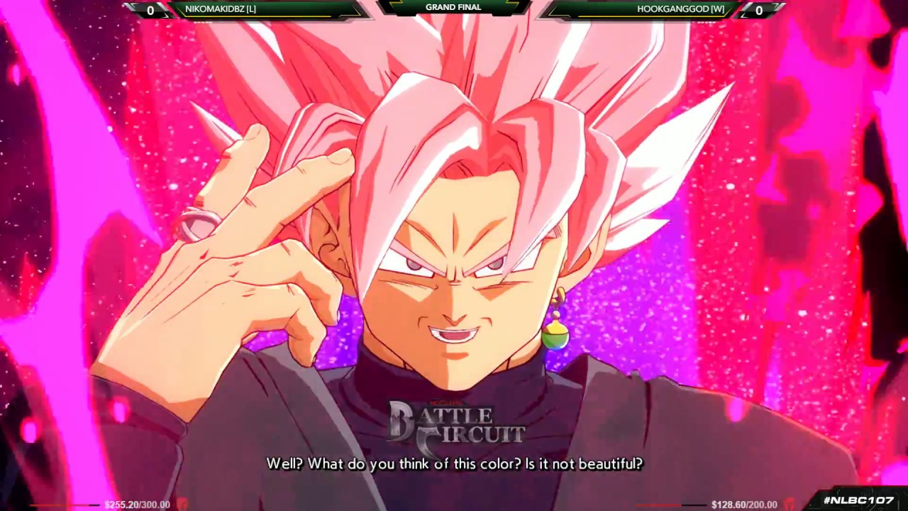 NLBC v.107 - Dragon Ball FighterZ GRAND FINAL - NicomakiDBZ vs ...