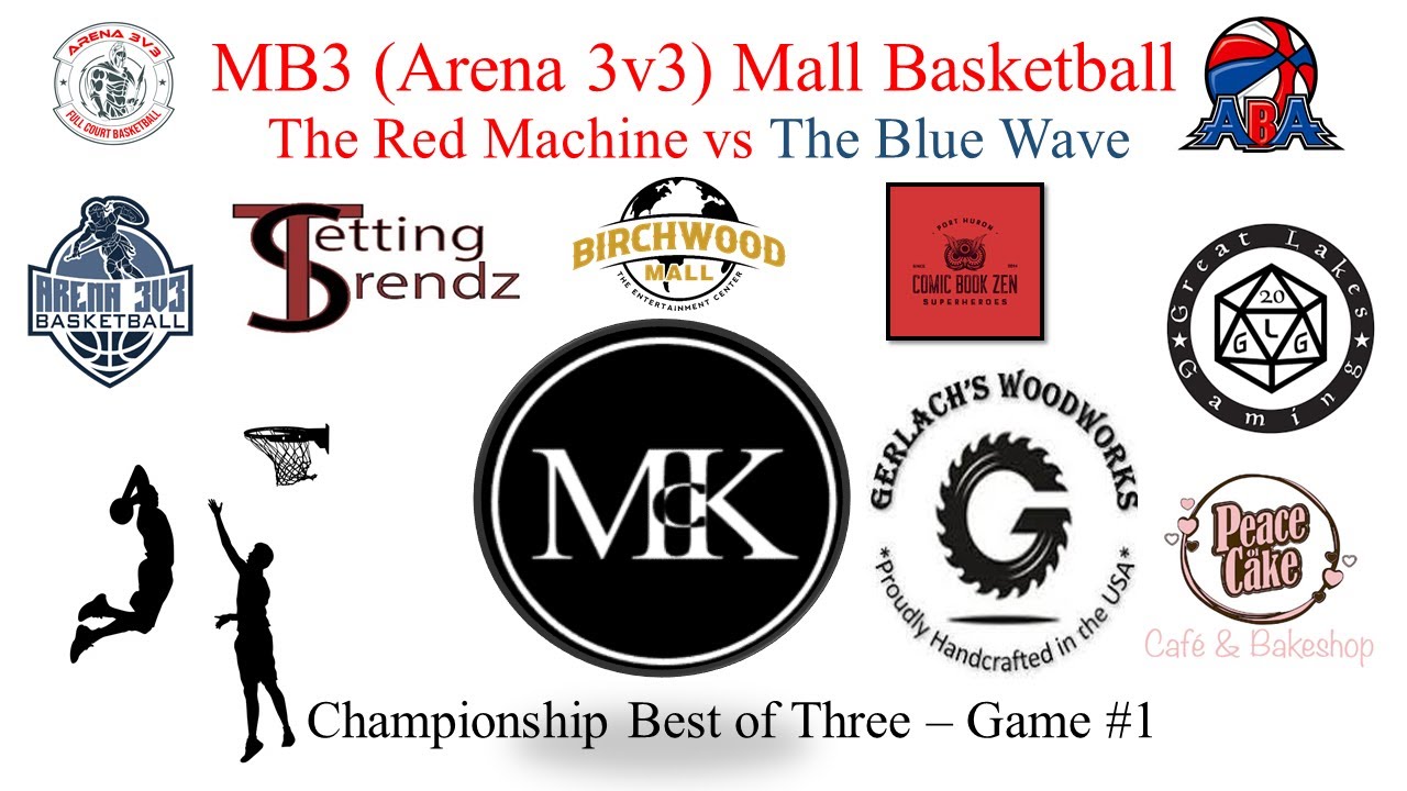 MB3 (Arena 3v3) Basketball - Red Machine vs The Blue Wave in a Thriller ...
