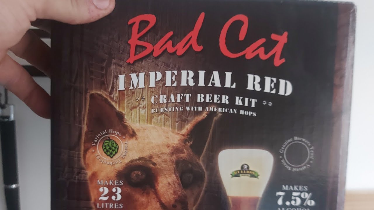 Bad Cat Imperial Red Ale Craft Beer Review - YouTube