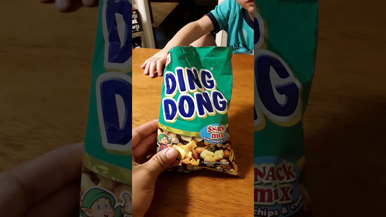 Life in the U.S: My Amboy son tried ding dong filipino snack - YouTube
