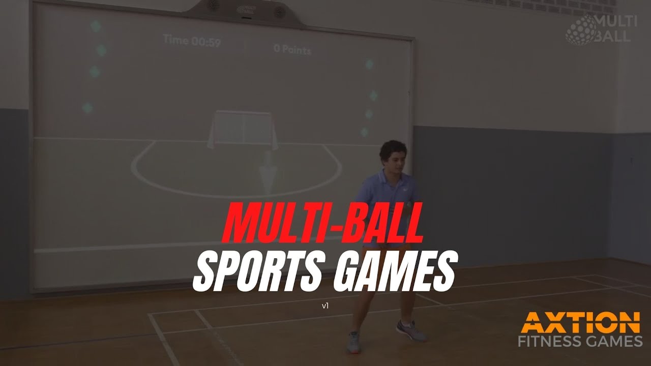 MultiBall Interactive Sports Games Wall v1 - YouTube