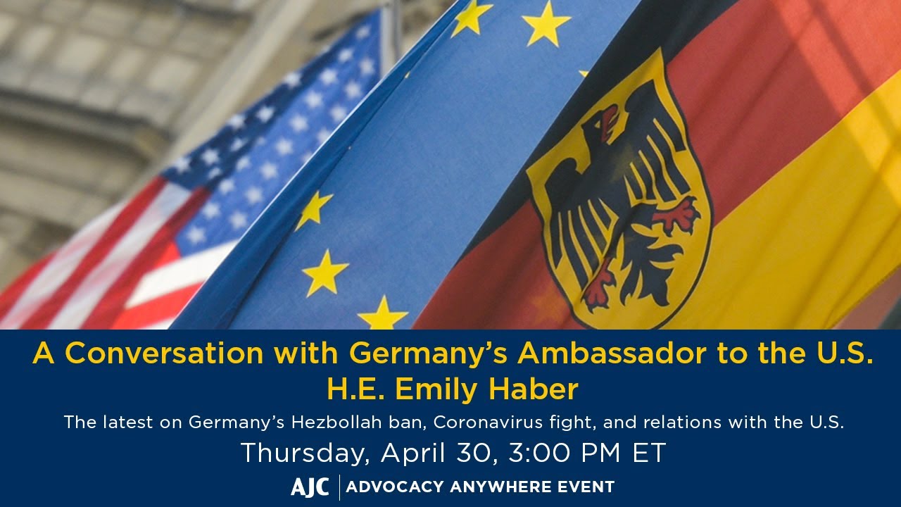 A Conversation with H.E. Emily Haber, German Ambassador to the United ...
