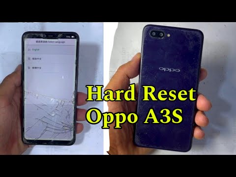 Hard Reset Oppo A3S - YouTube