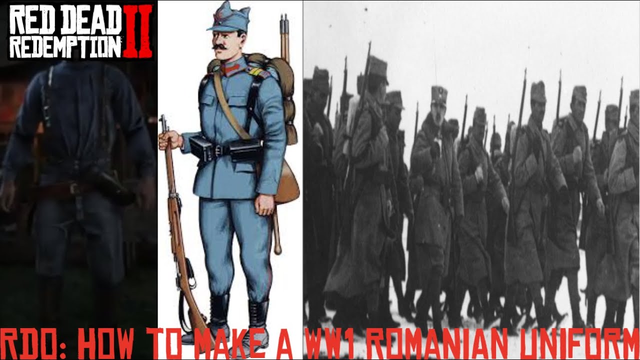 RDO: How to Make a WW1 Romanian Uniform - YouTube