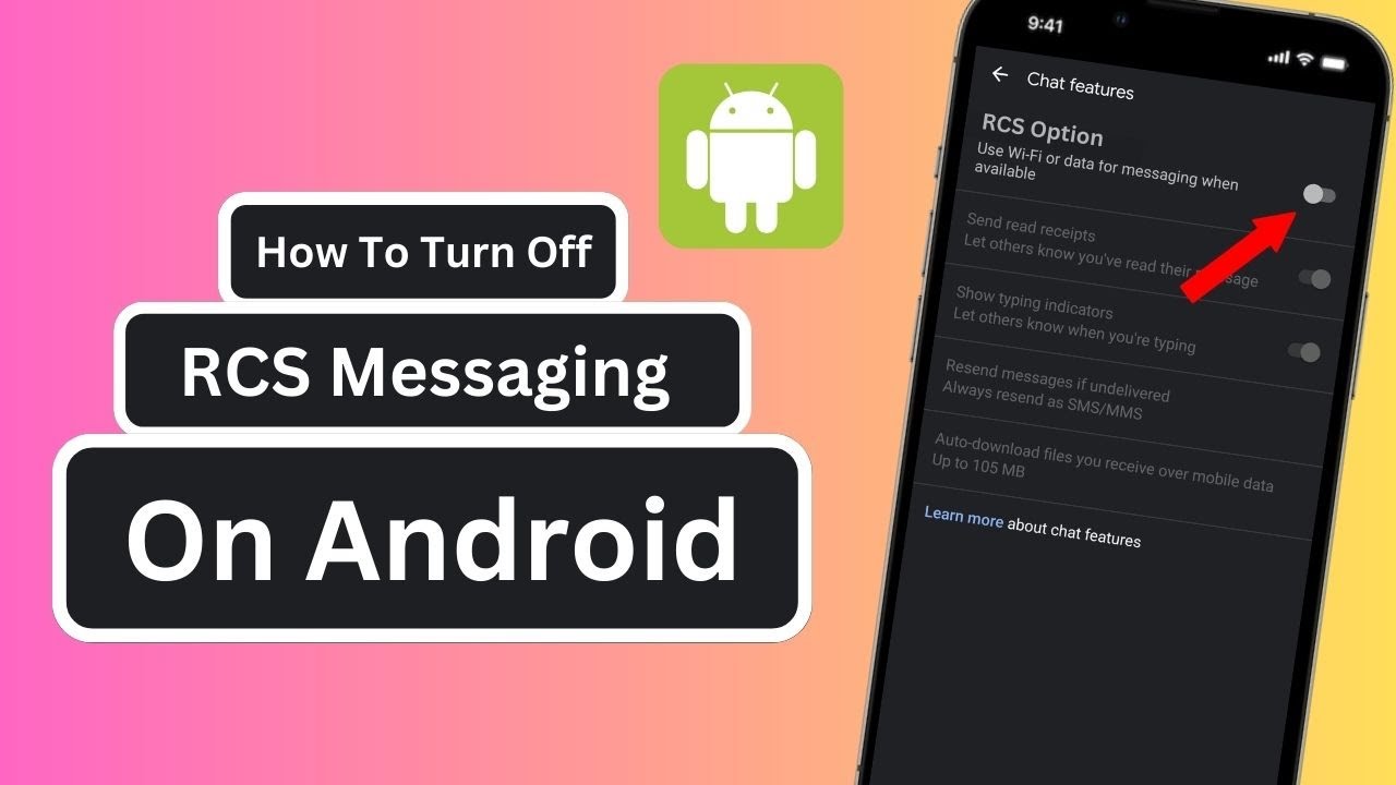 How to Disable RCS Messaging On Android | How to Turn Off RCS Messaging - YouTube