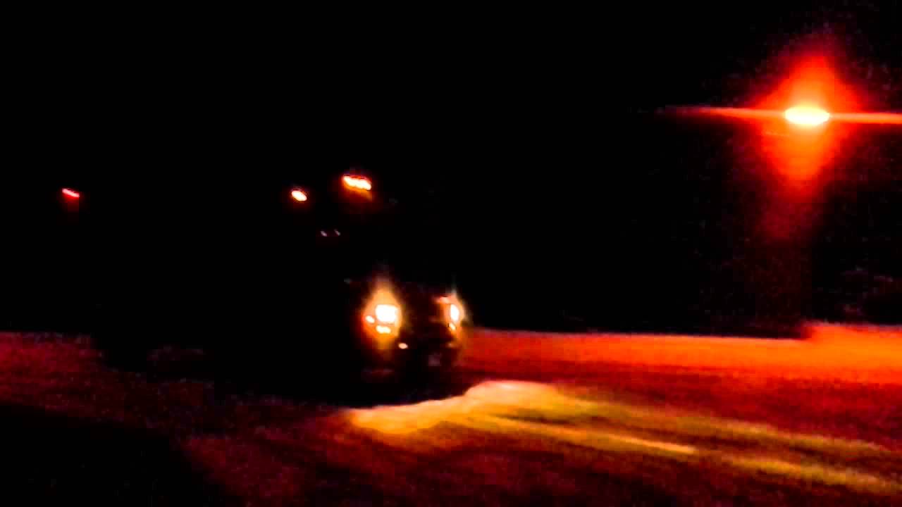 Drifting a short bus - YouTube