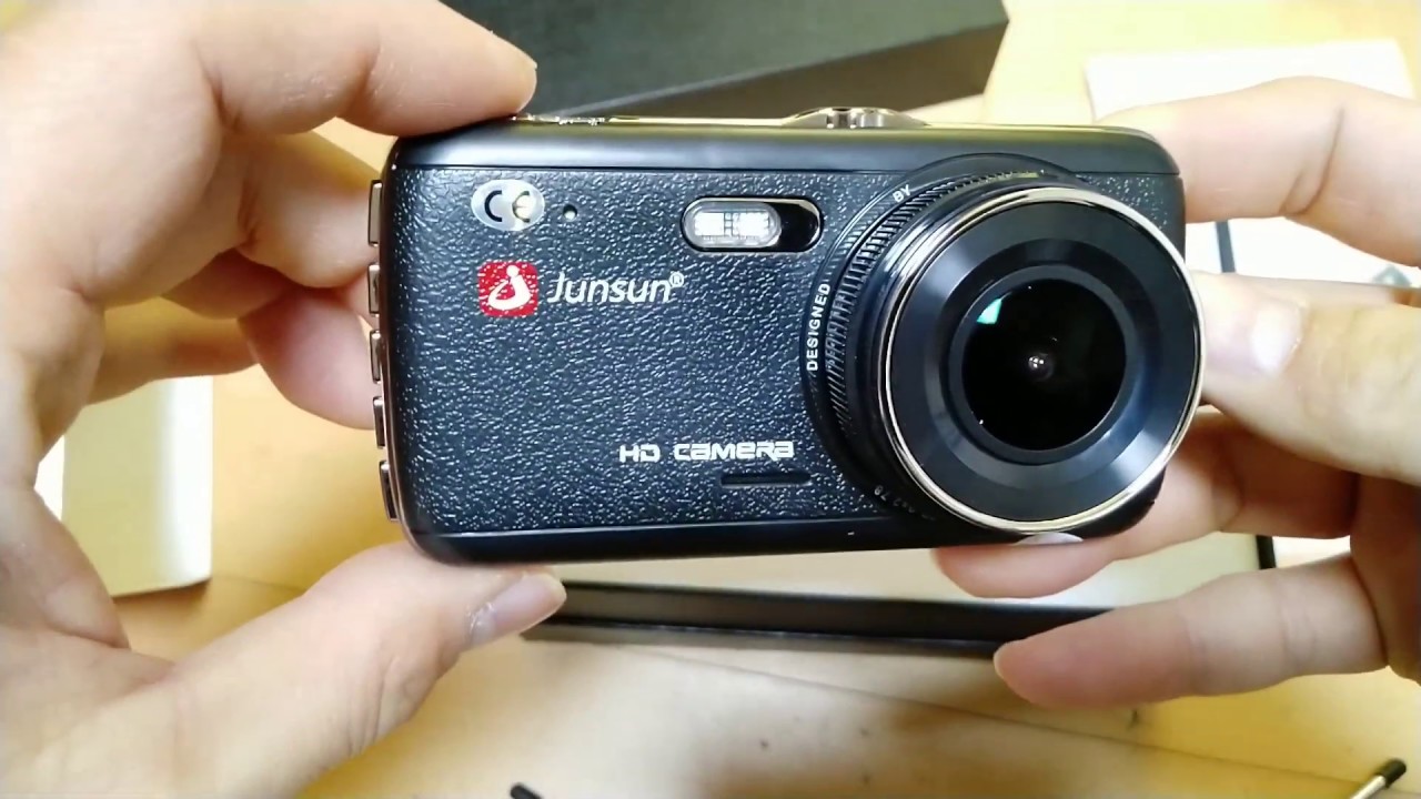 Junsun Auto Dash Camera Full HD 1296P - YouTube