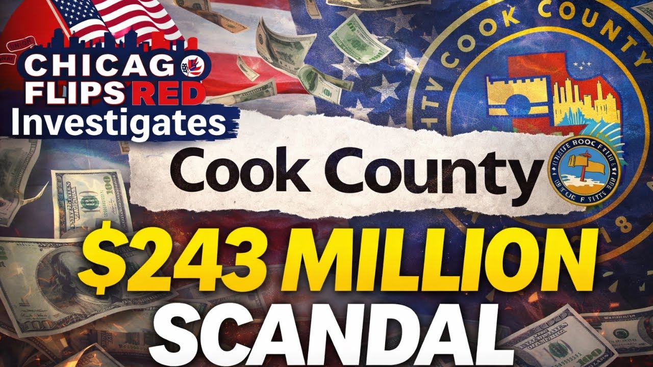Chicago Flips Red Investigates Cook County $243 MILLION Scandal - YouTube