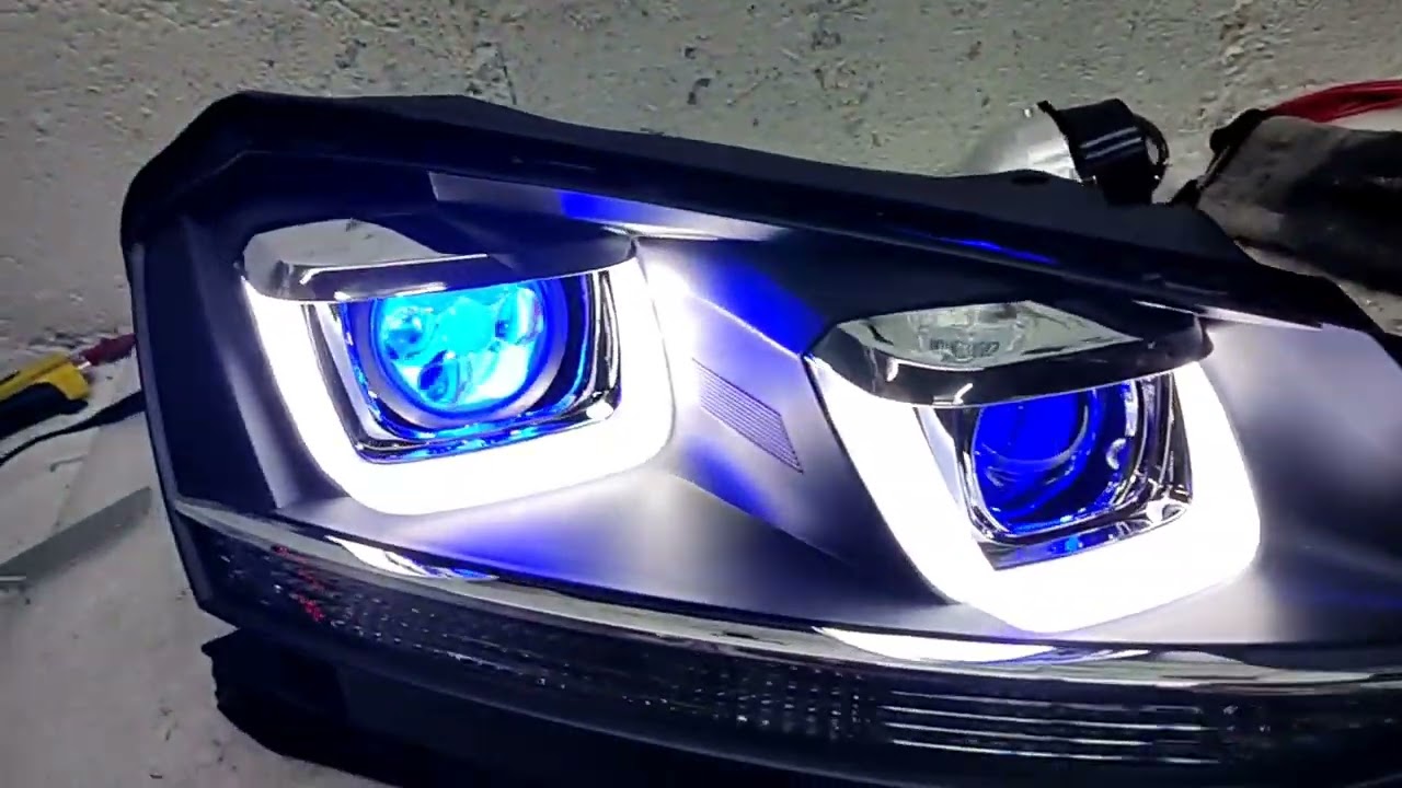 tudo sobre o farol daylight para gol G6 ou G7 - YouTube