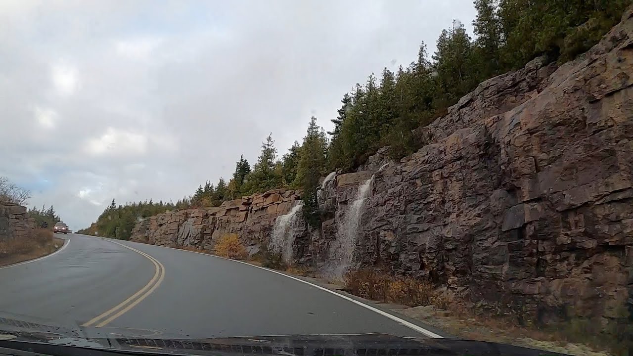 Acadia National Park - Drive Through Acadia Park Loop Road & Cadillac ...