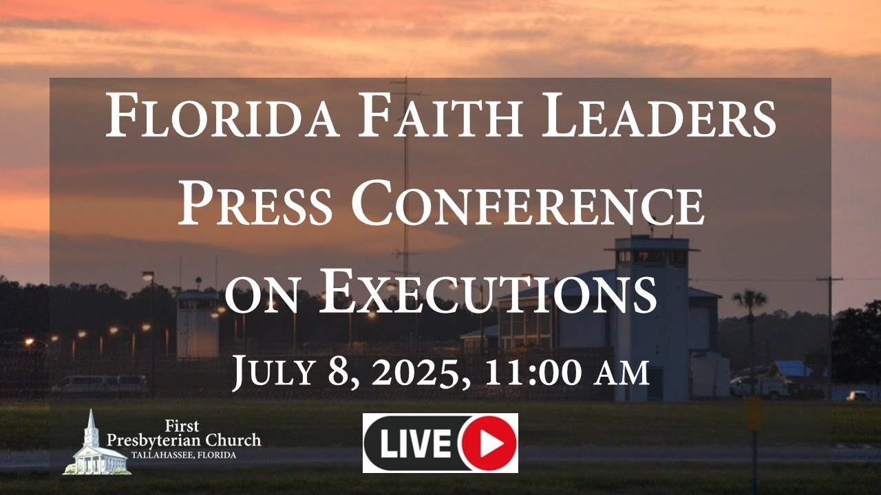 Florida Faith Leaders Press Conference on Executions - YouTube