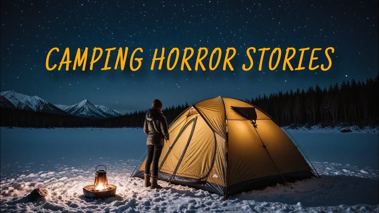25 True Creepy Camping In The Woods Horror Stories | With Rain Sound ...