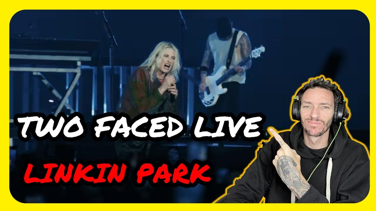 SO MANY PHONES... Two Faced (Live) - Linkin Park REACTION - YouTube
