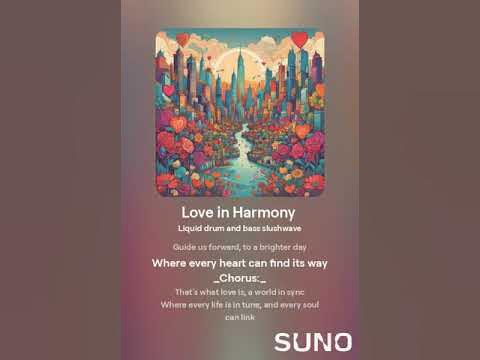 Love in Harmony (AI Song) by Suno lyrics by Llama 3.1 - YouTube Music
