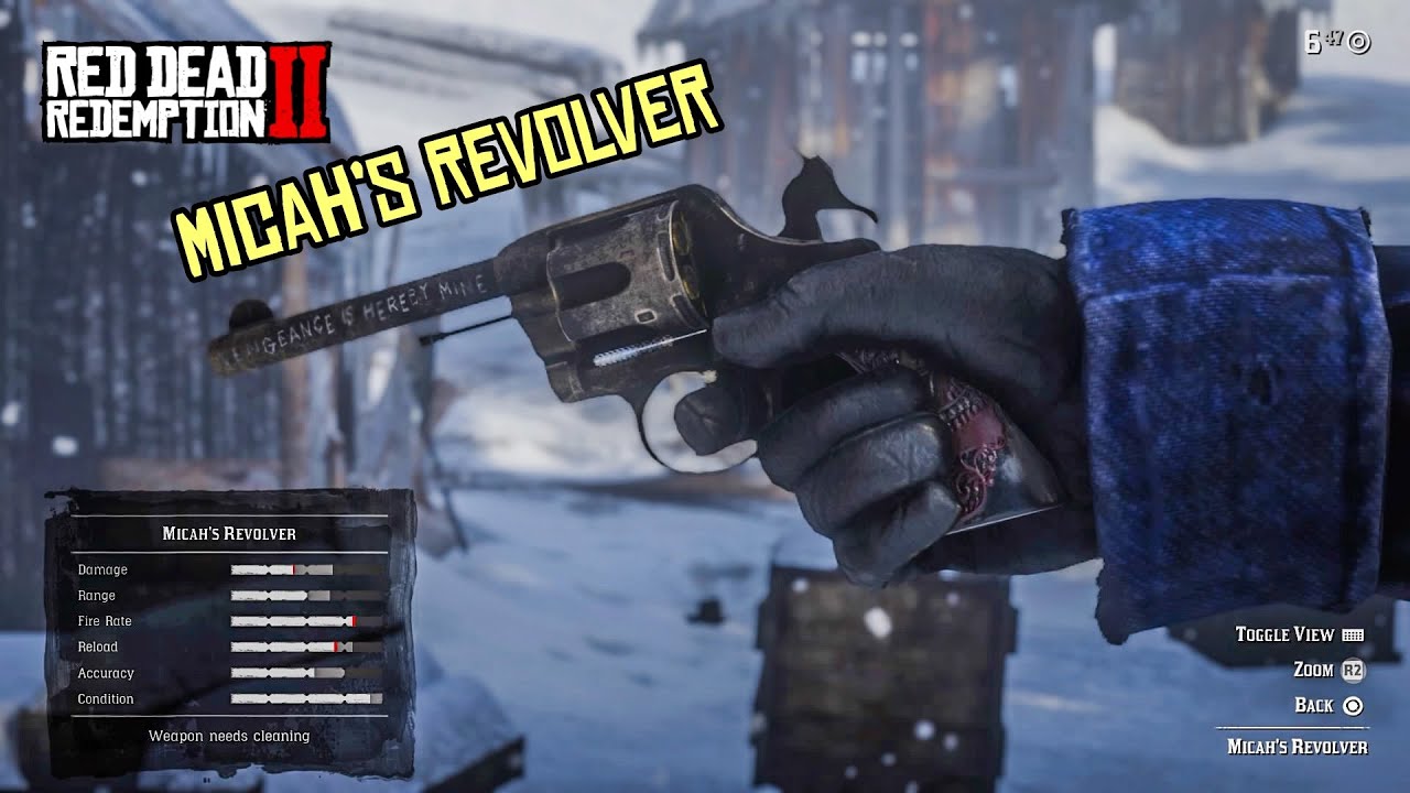 How to get micah’s revolver easily in chapter 1 - Micah’s Revolver ...