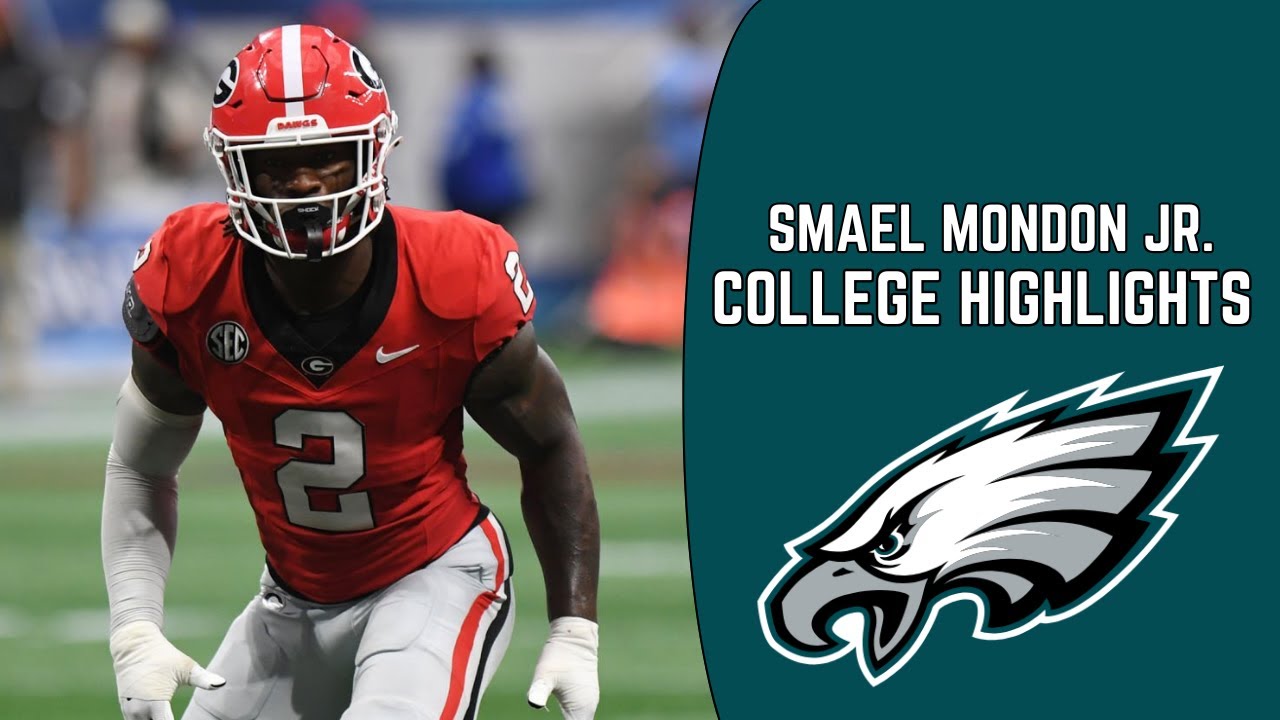 Smael Mondon Jr. Highlights 🔥 | Welcome to the Eagles - YouTube