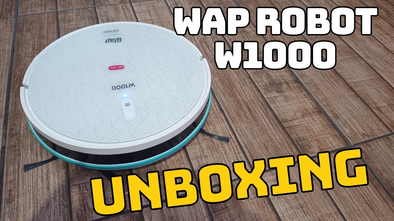 Robô Aspirador WAP ROBOT W1000 - UNBOXING - YouTube