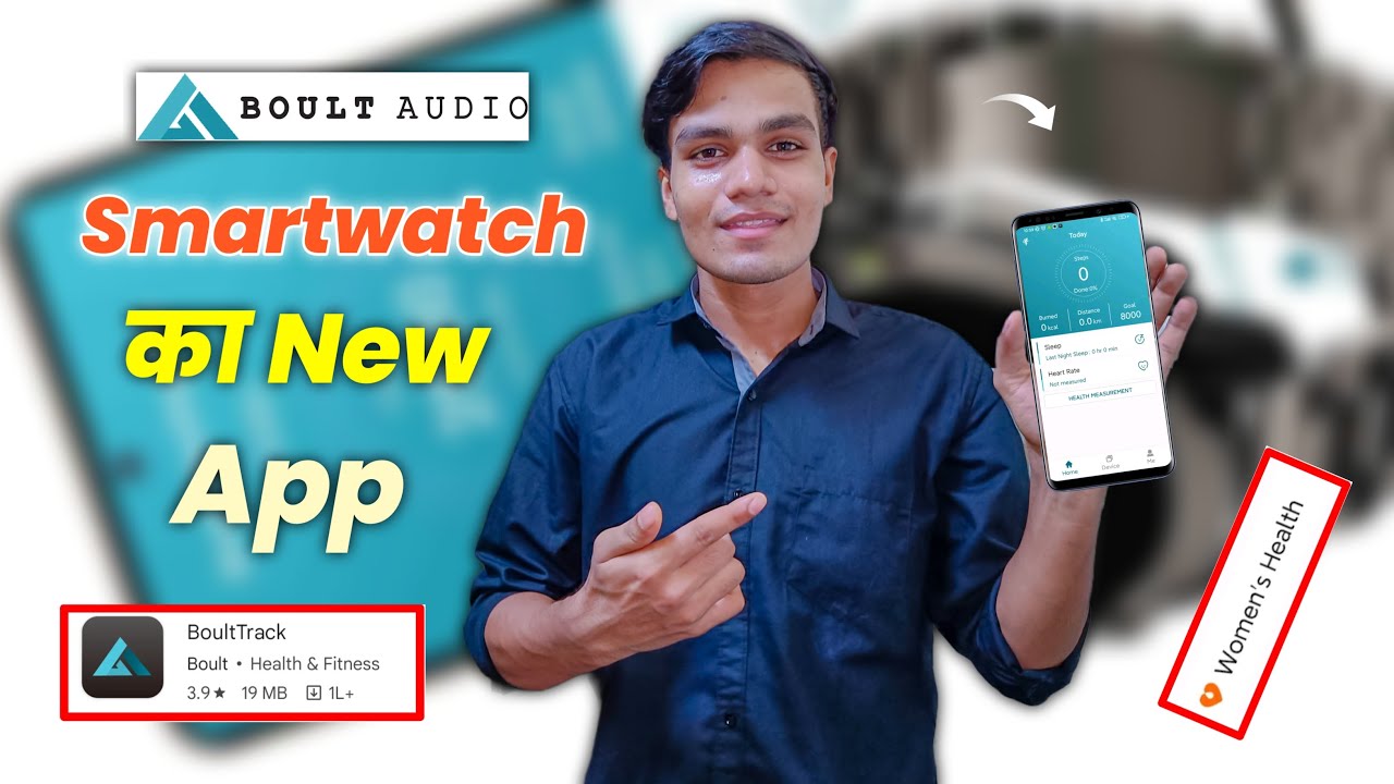Boult Smartwatch Ka New App - Boult Track !!! Boult Watch Companion App ...