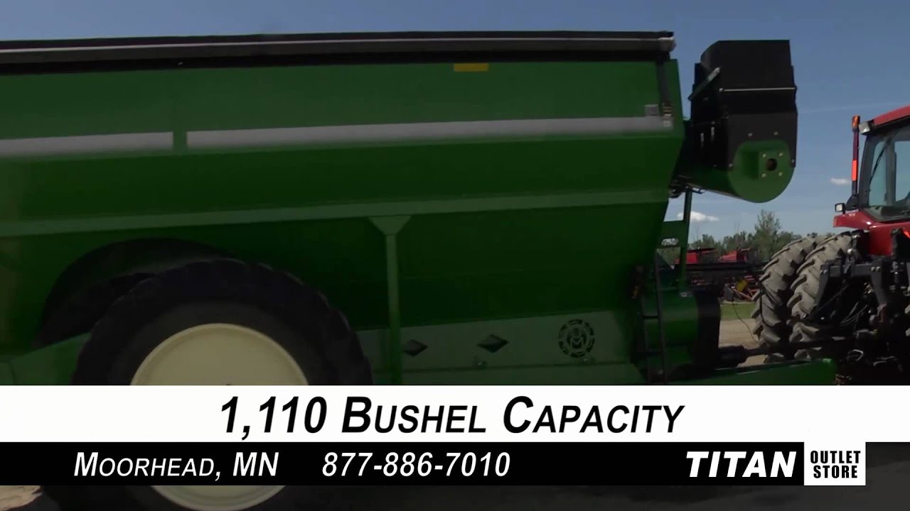 Unverferth 1110 - 1100 bushels, Scale, 22'' auger, Tarp Sold on ELS ...