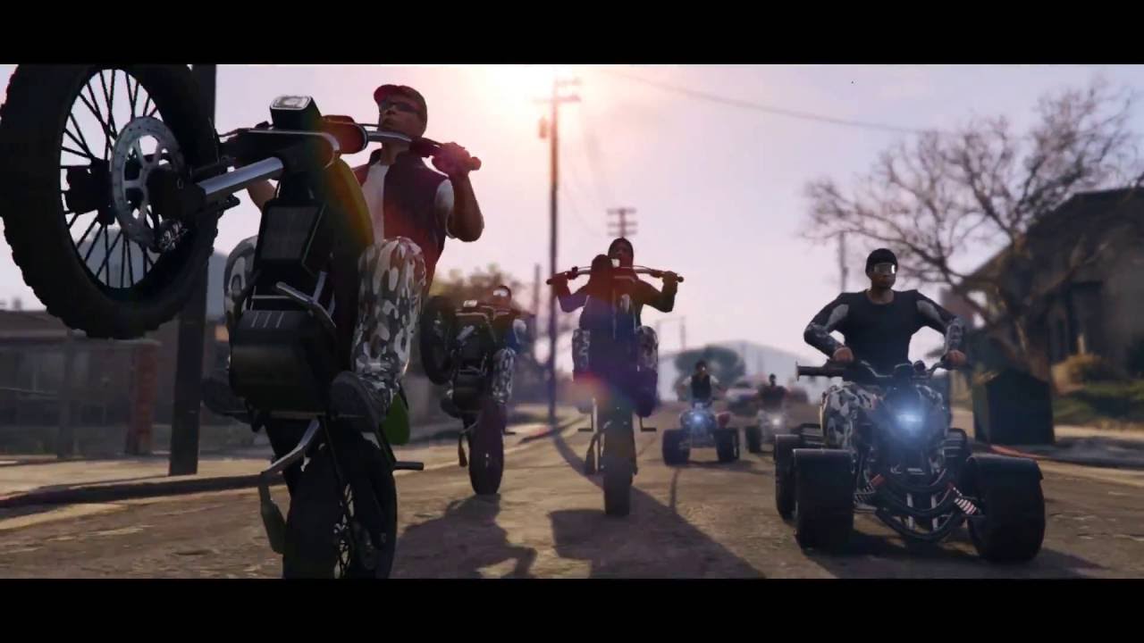 GTA Online Bikers Trailer - YouTube