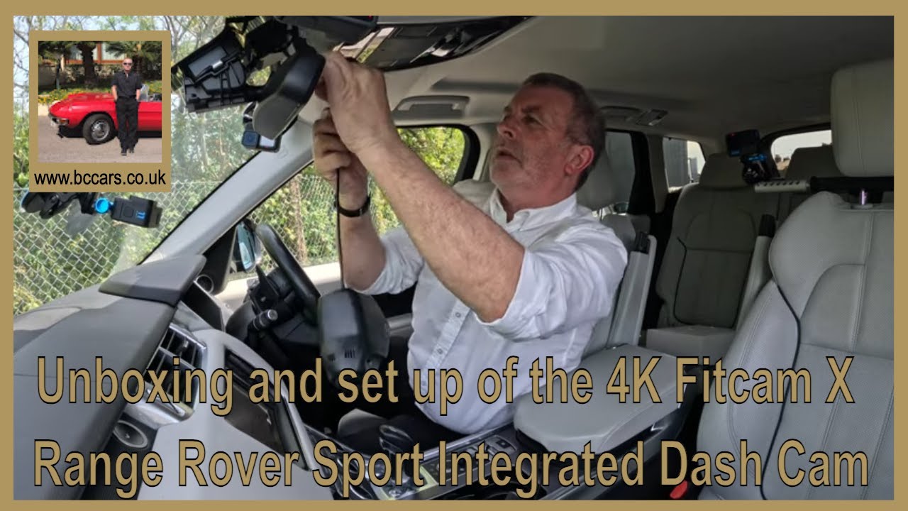 Unboxing and set up of the 4K Fitcam X Range Rover Sport Integrated ...