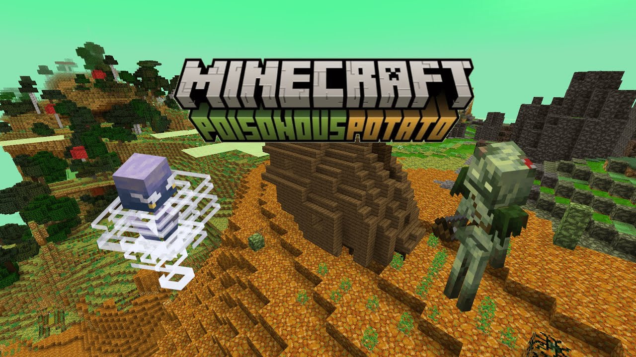 🎮 Exploring Minecraft's Poisonous Potato Update 🥔 - YouTube