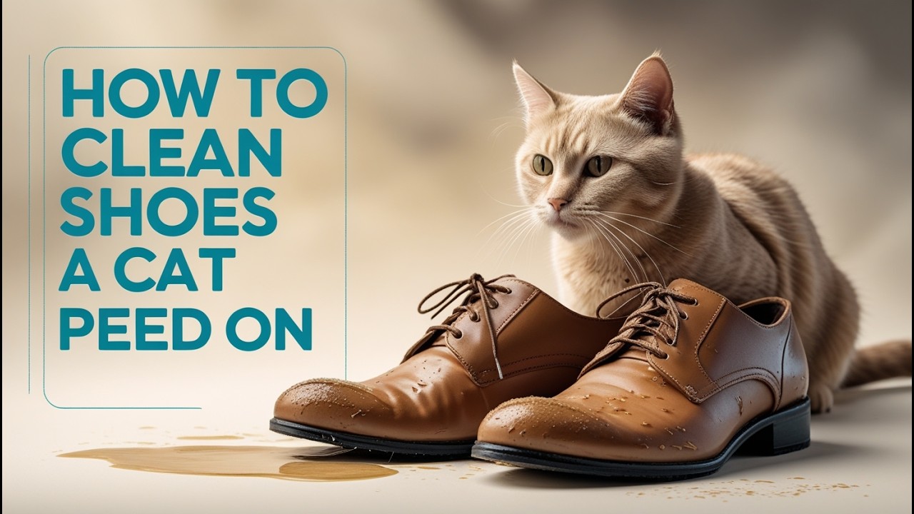 How to Clean Shoes After Your Cat Pees on Them 🥾 - YouTube