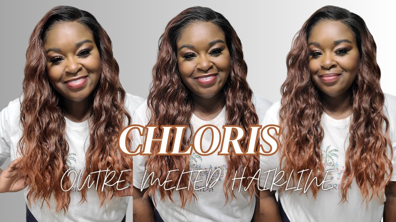 CHLORIS// ️OUTRE MELTED HAIRLINE 24" SYNTHETIC HD LACE FRONT WIG - YouTube