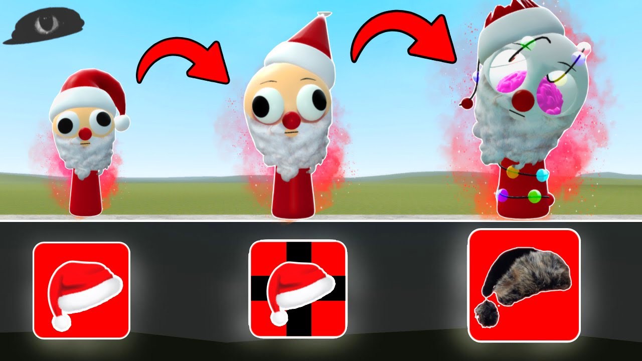 NEW HORROR EVOLUTION OF OC SANTA SPRUNKI PHASE SONG In Garry`s Mod ...