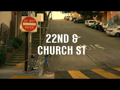 Steep Hill Climbing 31.5% Gradient - Church Street and 22nd Street - SF ...