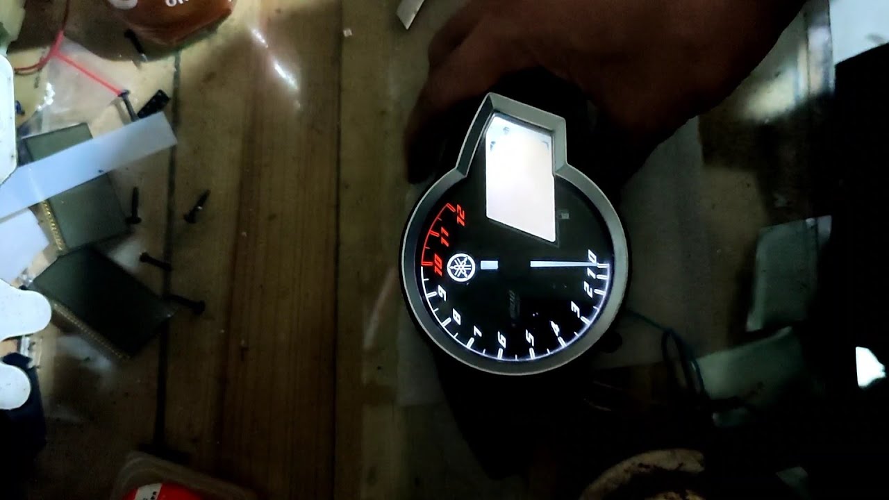 cara memperbaiki speedometer vixion new sunburn - YouTube
