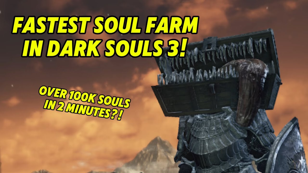 Dark Souls 3 — Fastest soul farm — and where to get the gear! - YouTube