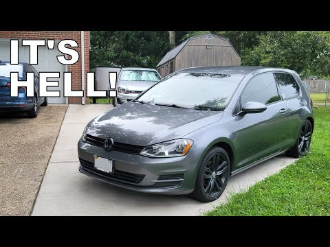 Driving a "Lesser Car" - Mk7 Launch Edition Golf (not a review) - YouTube