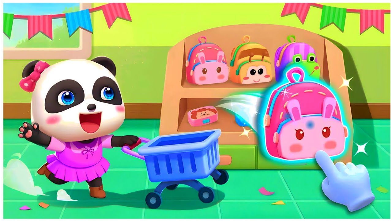 🐼 baby bus | baby bus cartoon | kiki babybus | baby panda - YouTube
