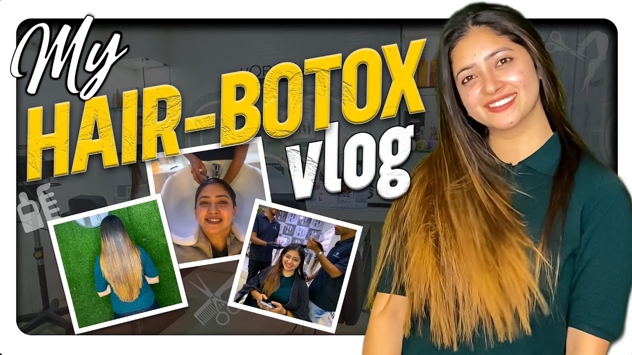 My Hair Care Vlog 👩 | ಹೆಂಗೆ ನಾವು 👧 | Hair Botox | Kannada Vlogs ...