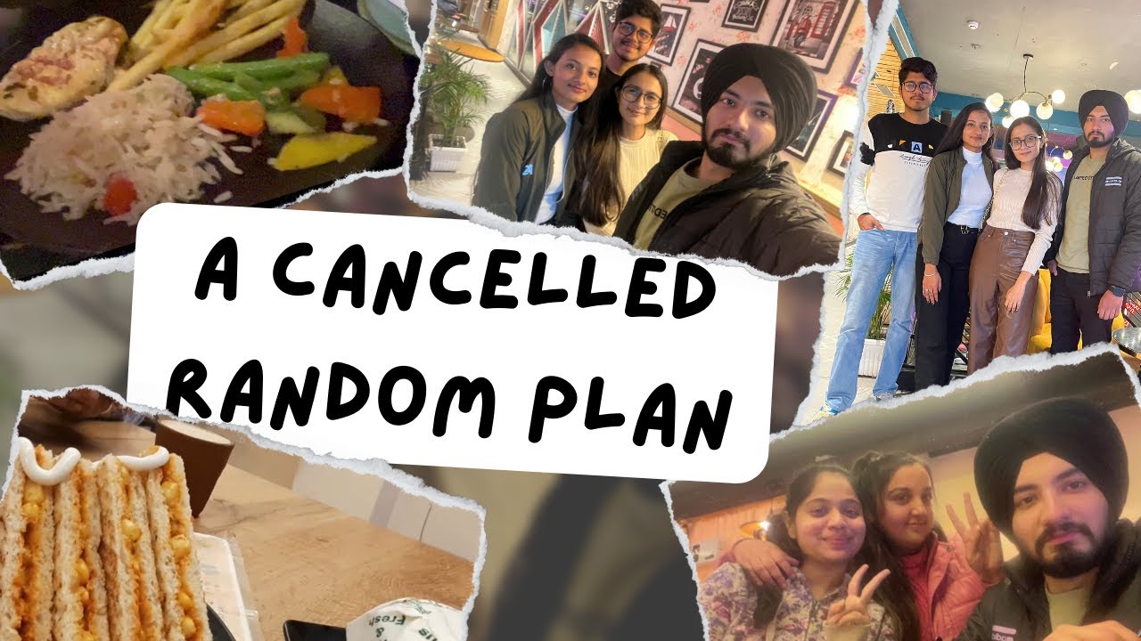 A Cancelled Random Plan | 30 December, 2022 | VLOG - YouTube
