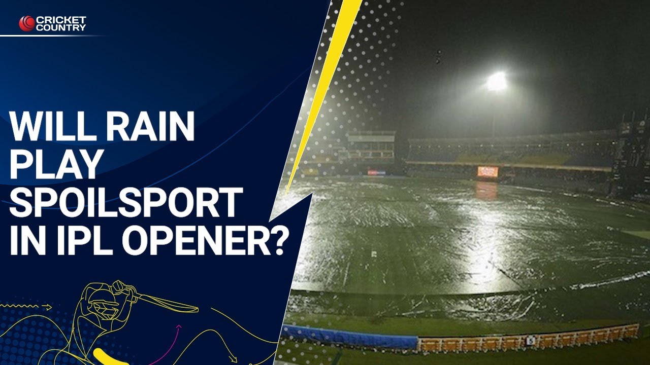 IPL 2023: Heavy Rain On Match Eve; Opener In Doubt? - YouTube