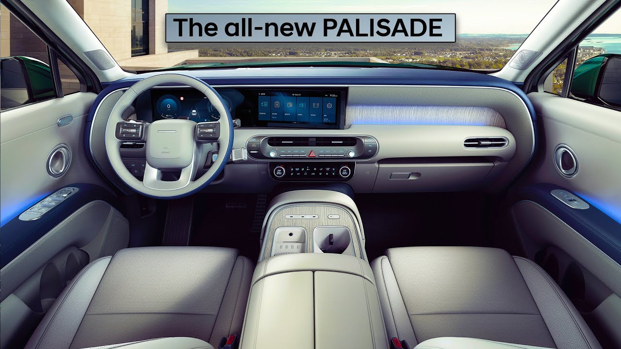 2026 Hyundai Palisade Interior: Spacious, Luxurious, and Hi-Tech! - YouTube
