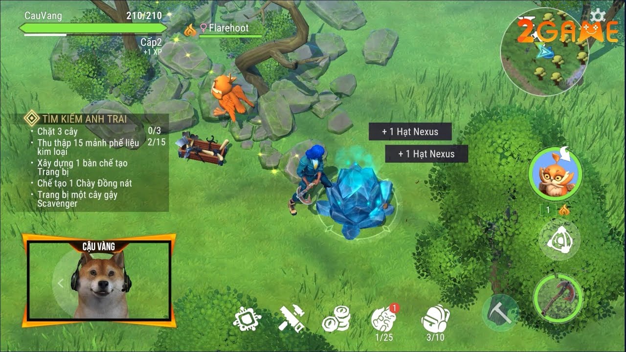 Trải nghiệm Amikin Survival - Game nhập vai kết hợp sinh tồn lấy cảm ...