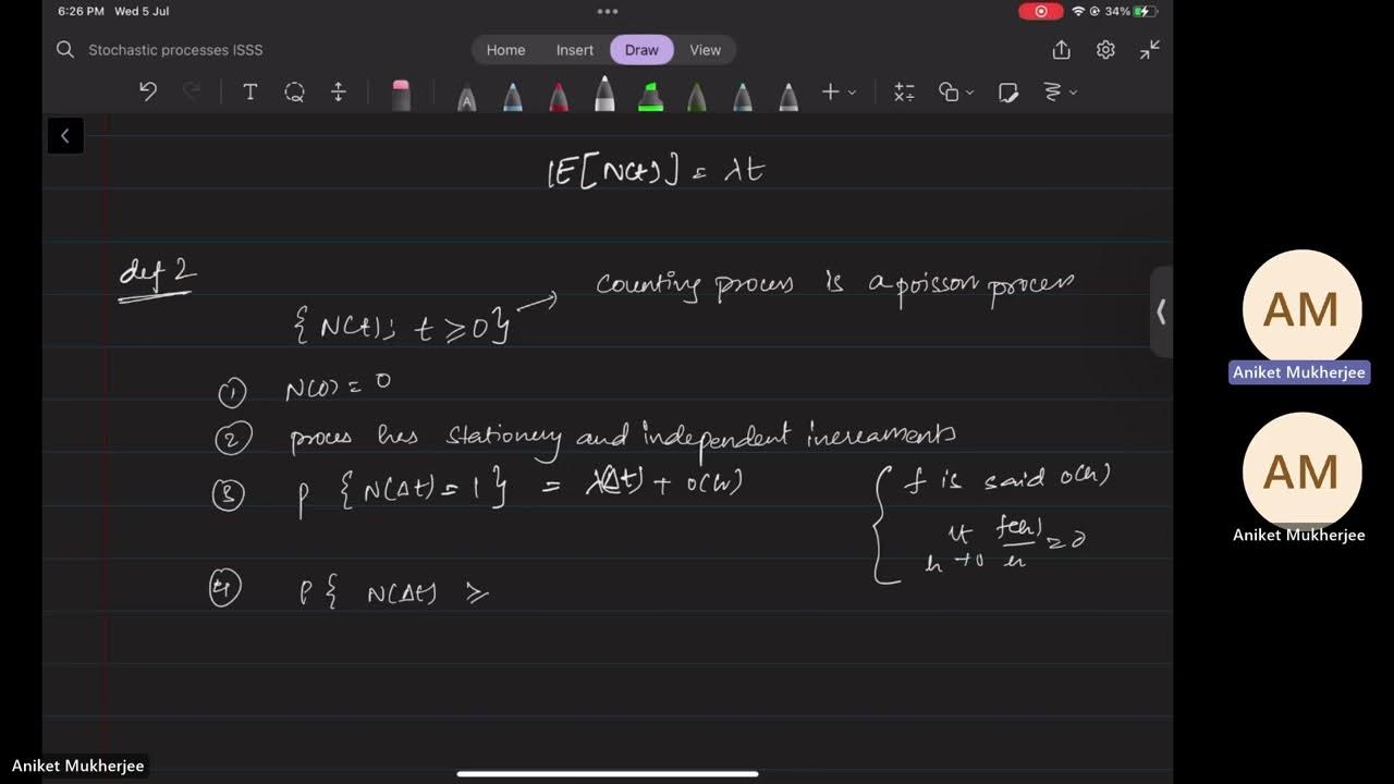 Non homogeneous Poisson Process and Compound Poisson Process - YouTube
