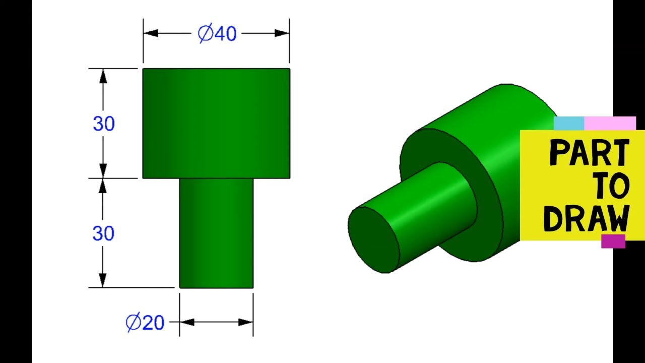 Learn Autodesk Inventor | How to use revolve command - YouTube